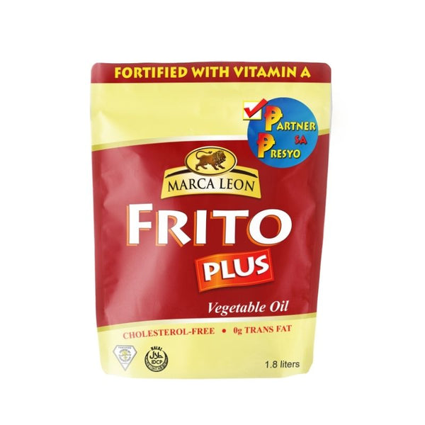 Frito Plus Vegetable Oil 1.8L SUP – Easy Picks Pantry